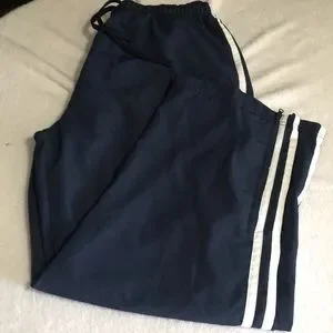 NordicTrack | Pants | Nordictrack Navy Blue With White Side Stripe ...